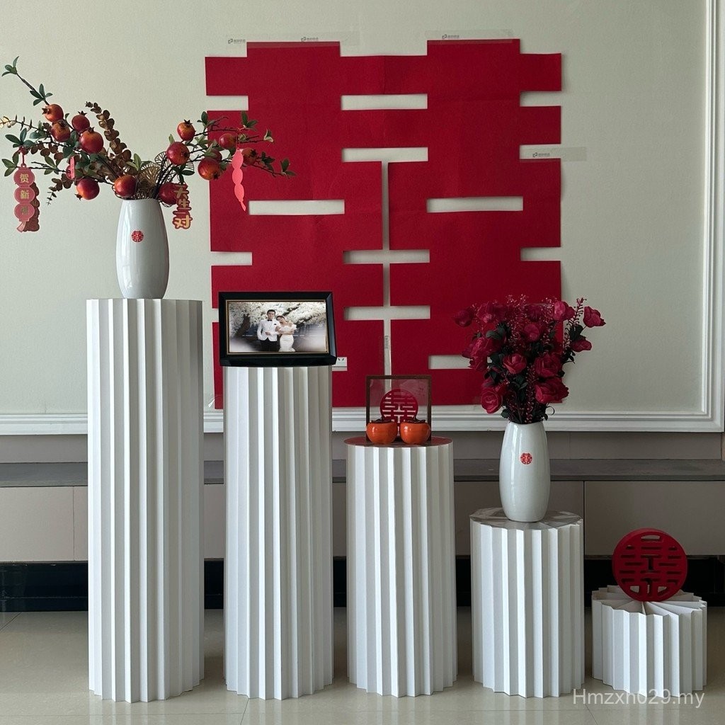 Origami Dessert Table Roman Column Display Stand Wedding Props Shopping ...
