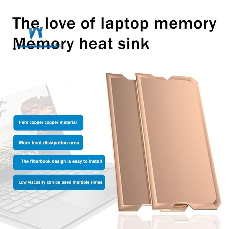 DDR4 DDR5 Heatsink Memory Cooling Heatsink Radiator Laptop Memory Heat ...