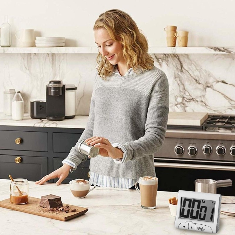 Ym* Efficient Cooking And Baking Timer Stable Countdowns Clock Kitchen ...