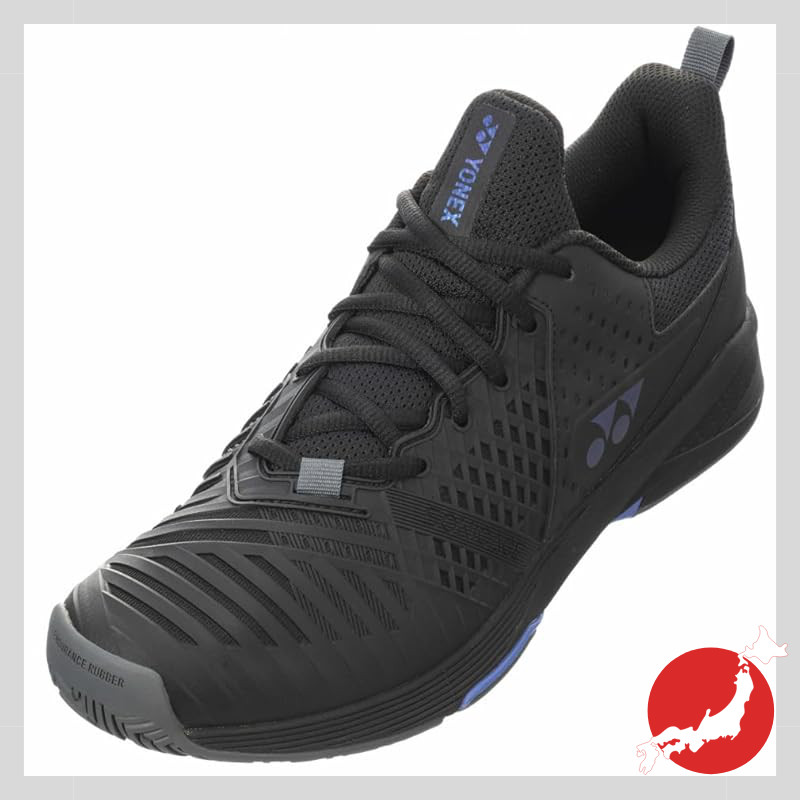 Yonex Power Cushion Sonicage 3 MAC Tennis Shoes - Black (007) - 26.5 cm ...