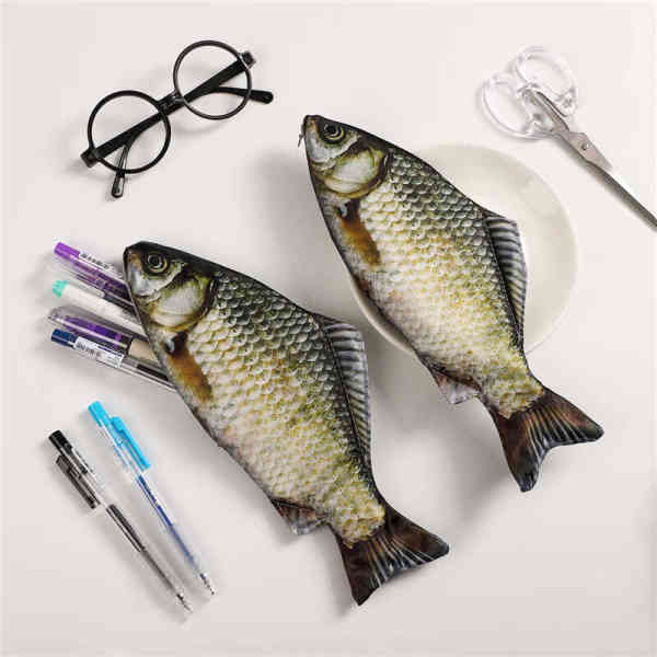 pensil case pensel box Simulasi kreatif bekas pensel ikan mas crucian ...