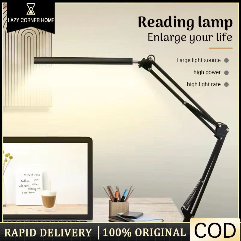 LED Desk Table Lamp Study Table Light 3 Light Colors Eye Protection ...