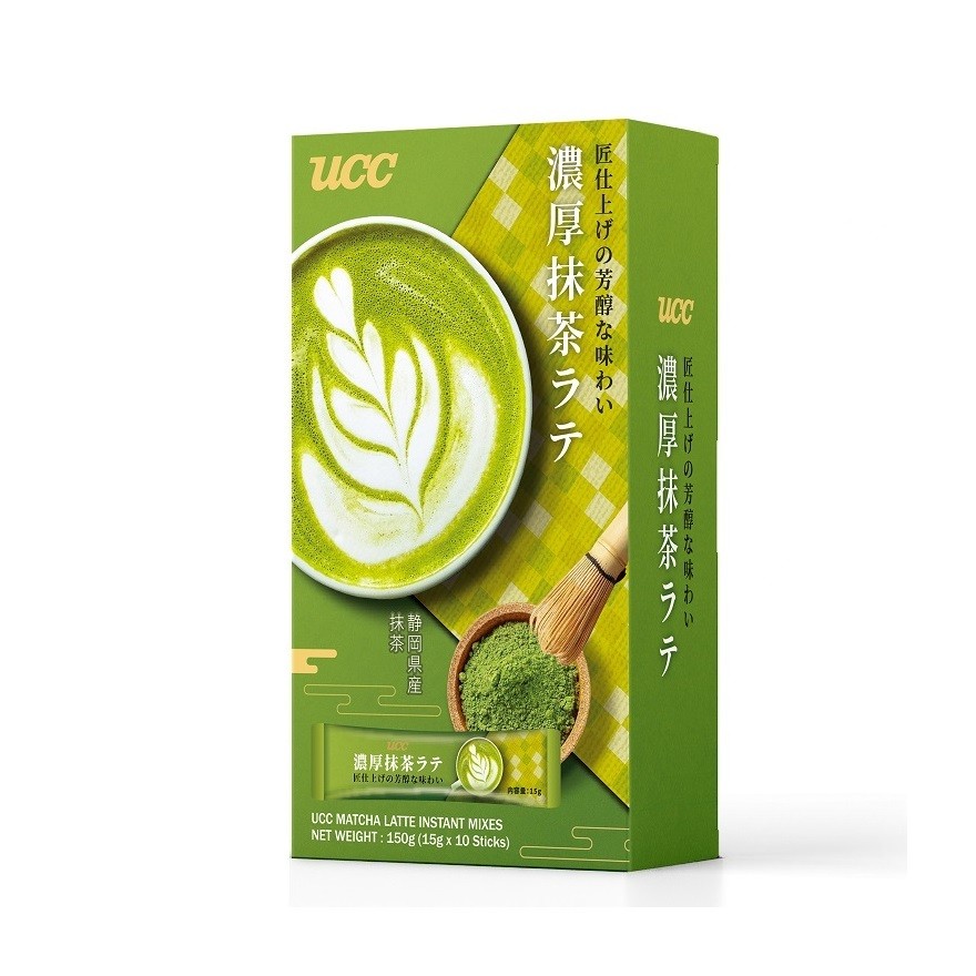 UCC Matcha Latte 10x15g | Shopee Malaysia