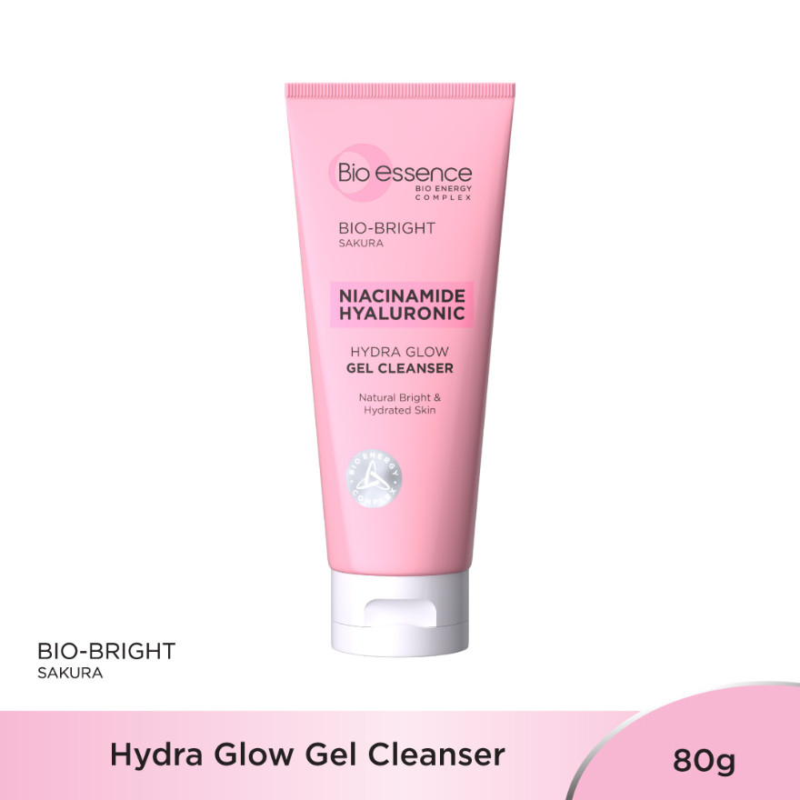 BIO-ESSENCE Bio-Bright Hydra Glow Gel Cleanser 80g | Shopee Malaysia
