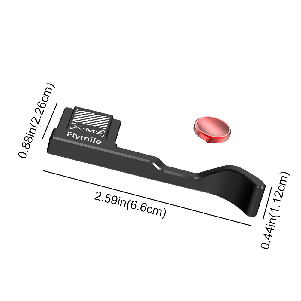 Aluminum Alloy Thumb Grip Hot Shoe Cover Thumb Up Grip for Fujifilm X ...