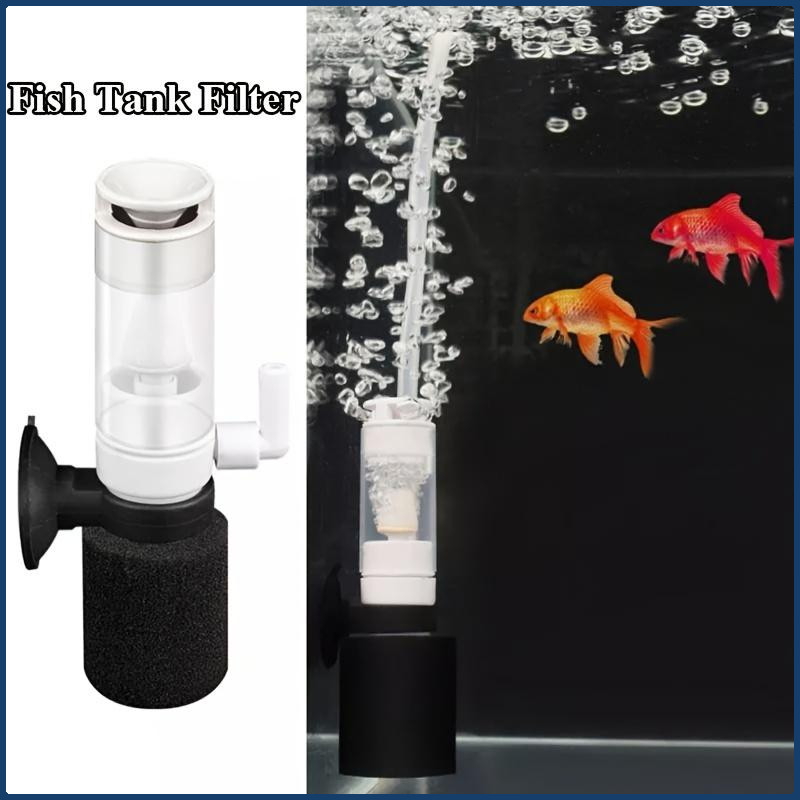 Silent Fish Tank Filter Mini Aquarium Waterfall Filter Efficient ...
