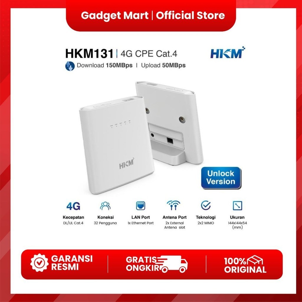 Hkm 131 UNLOCK SIM 4G ROUTER | Shopee Malaysia