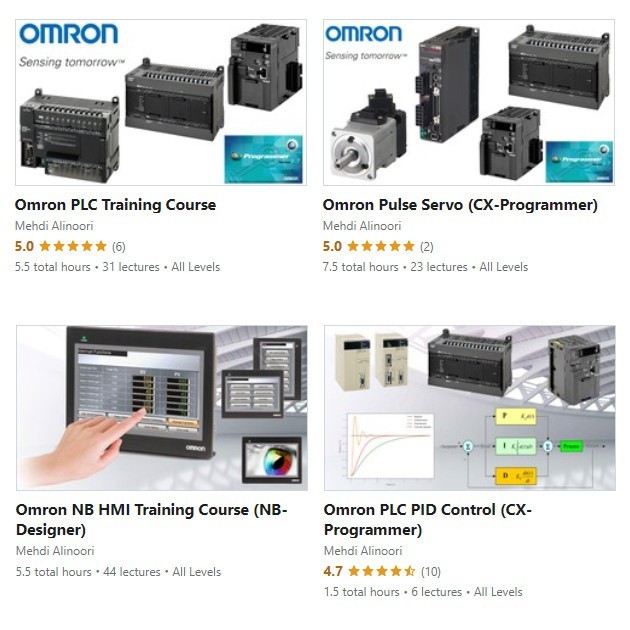 Omron PLC HMI Servo PID Tutorial for use CX-Programmer CX-Designer - PLC HMI Servo PID Learning ...