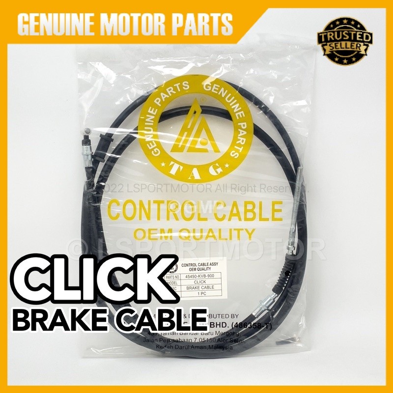 HONDA CLICK BRAKE CABLE 45450-KVB-900 TALI BRAKE | Shopee Malaysia
