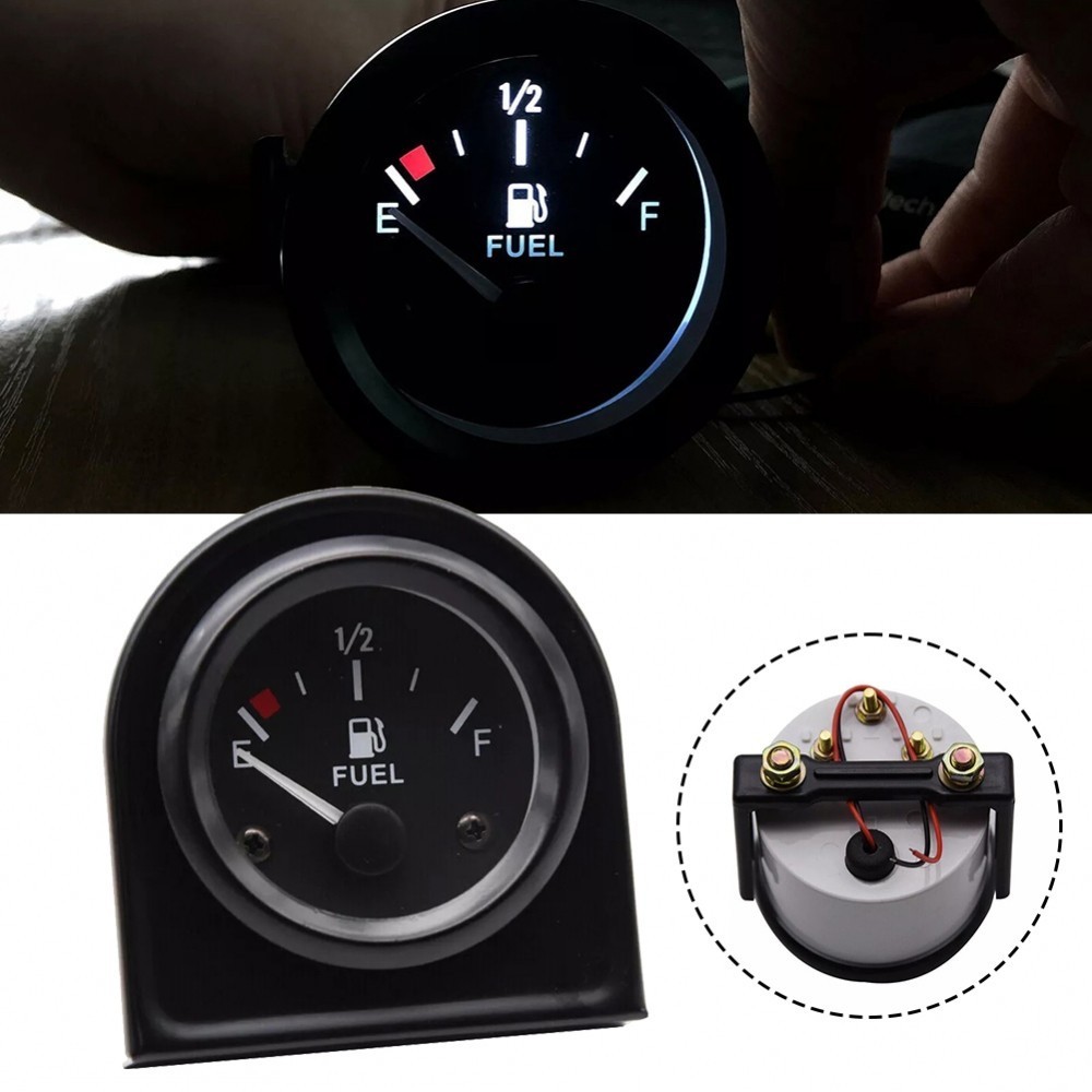 Car Fuel Level Gauge Meter for 12V Vehicles Accurate Readings and Easy ...