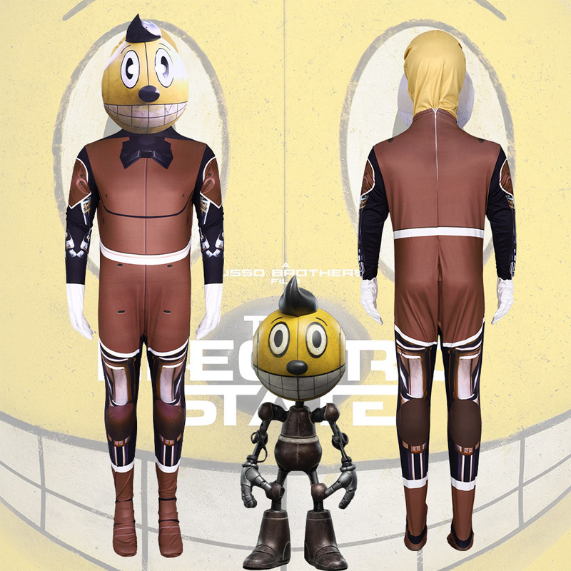 2025 Movie Robot The Electric State Cosplay Cosmo Costume For Kids Boy ...
