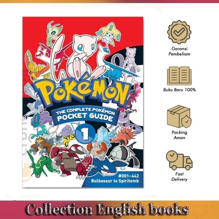 Pokémon - The Complete Pokémon Pocket Guide v01 by Shogakukan. | Shopee ...