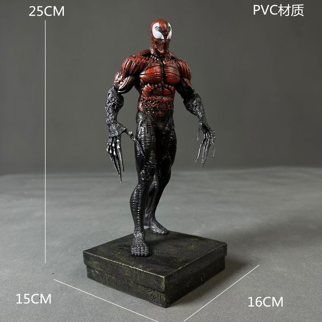 Marvel Venom 3 Last Dance Slaughter Symbiosis Double-Headed Carved ...