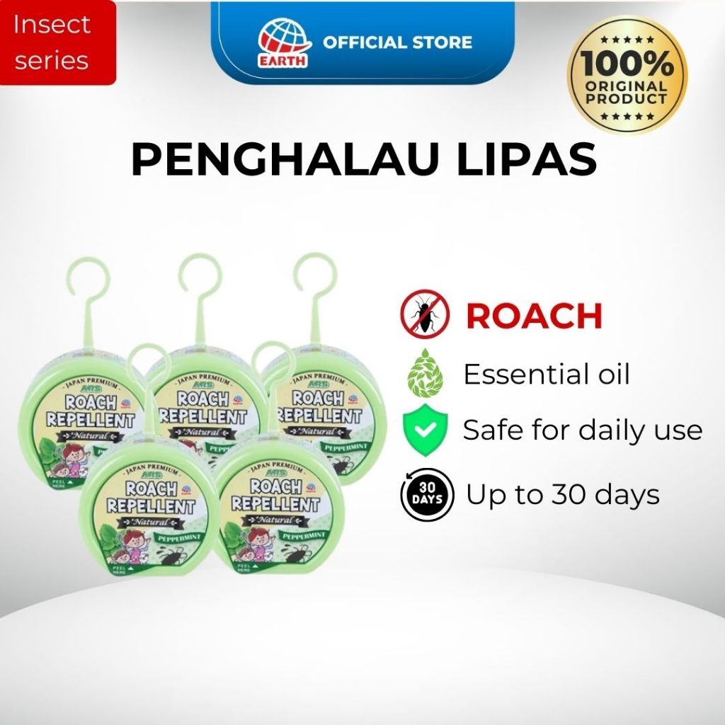 [BUNDLE] 5x ARS Roach Repellent 60g Insecticide-Free Peppermint Natural ...