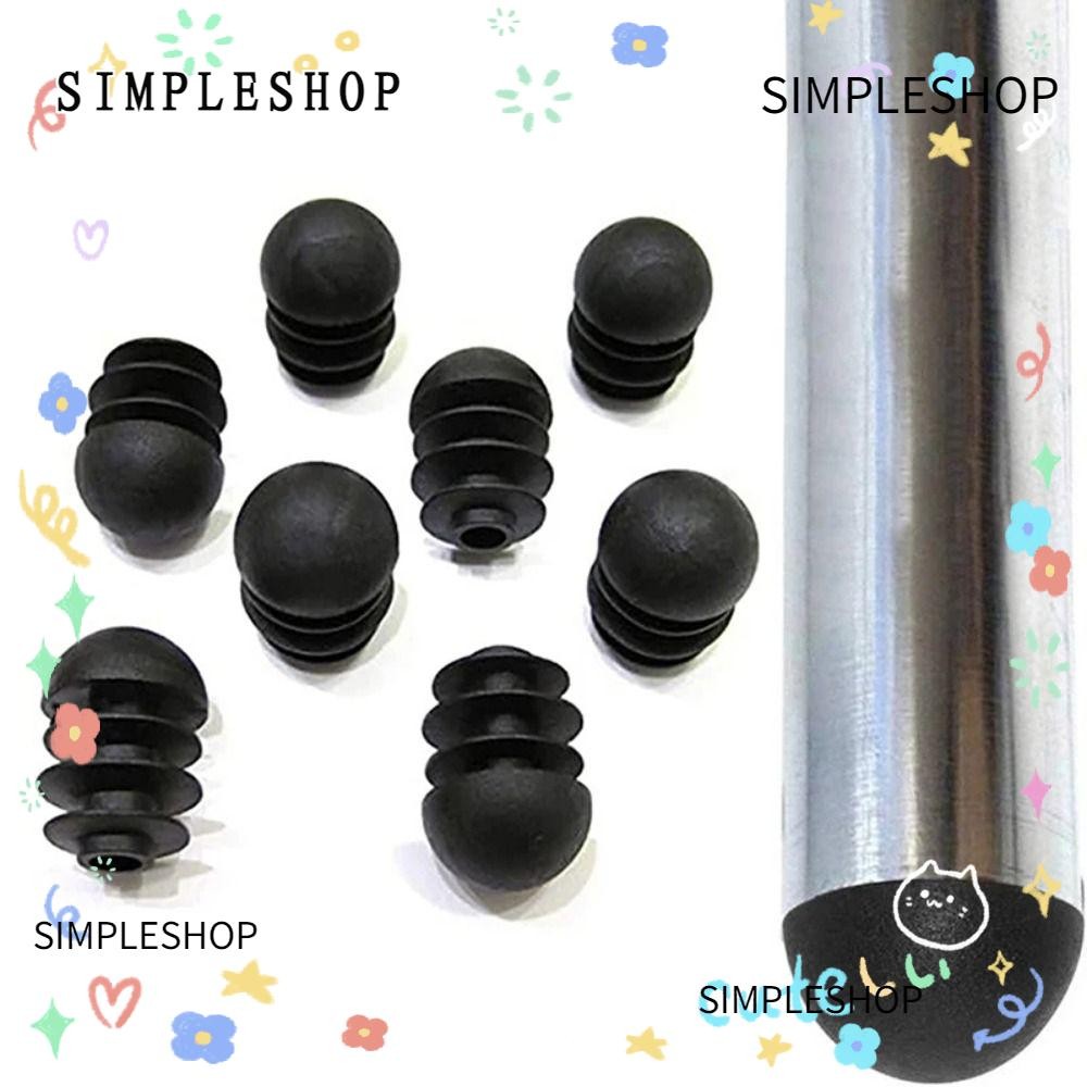 SIMPLESHOP 12 Pcs Furniture Round Pipe Plug, Cushion Plastic Furniture ...