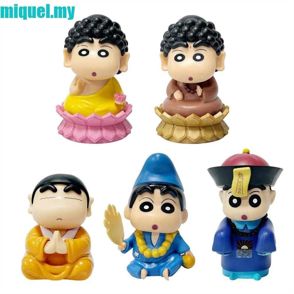 MIQUEL Crayon Shin-Chan Figure, PVC Statue Cos Lord Buddha Shinnosuke ...