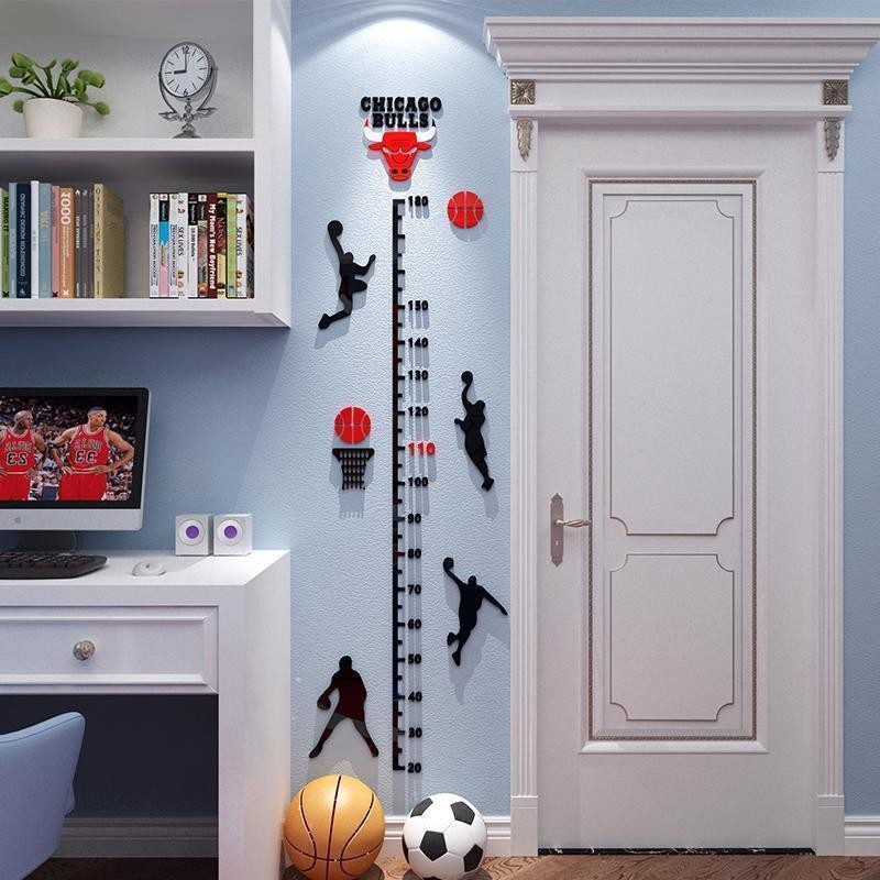 Decoration 3d Height Sticker 1074 Measuring Height Roomman Bedroom ...