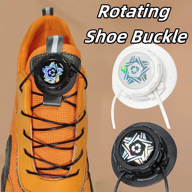 Automatic Buckle Rope Sneaker ShoeLaces for Kids/Adult No Tie Shoe ...