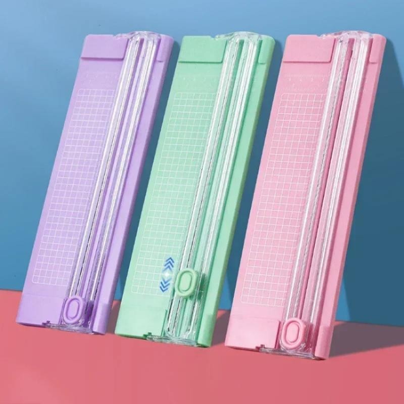 A4 Bidirectional Cutting Paper Cutter with Pull-out Ruler for Photo ...