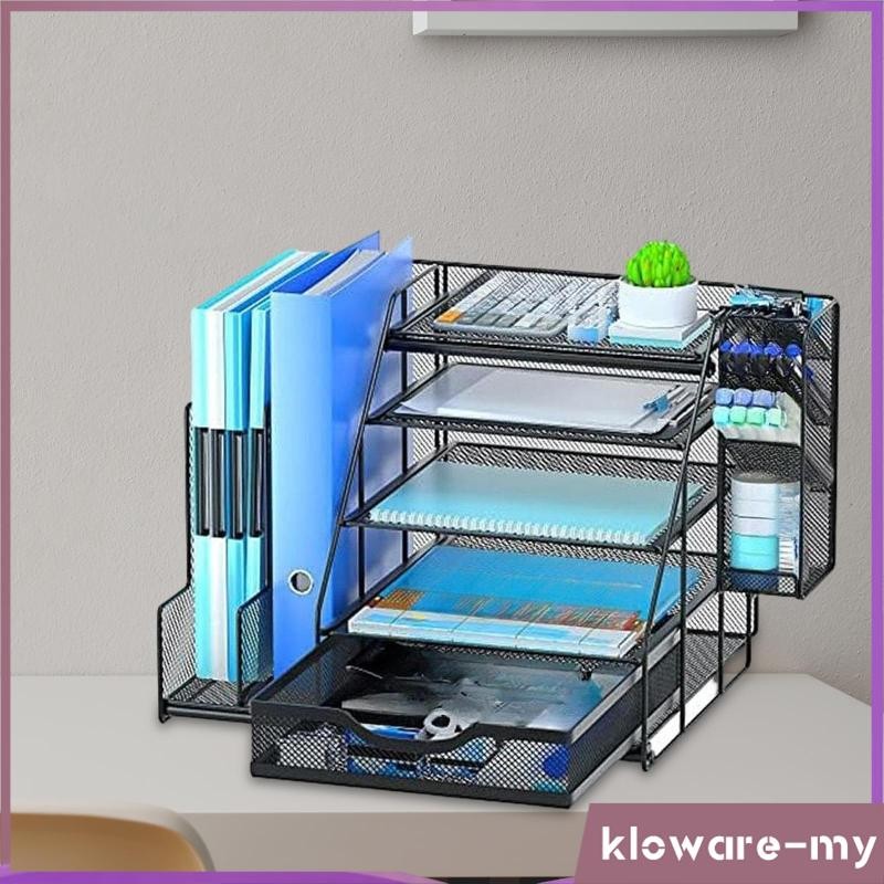 [KlowareMY] Desktop File Sorter Organizer Metal File Holder for ...