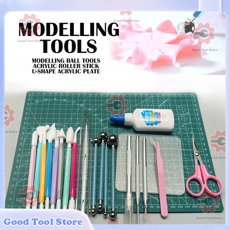 Clay Tools Sculpting Kit Soft Clay Tools Ceramic Polymer Shapers ...