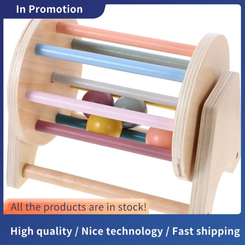 1 Piece Preschool Musical Drum Rolling Tummy Rainbow Prop Rolling Drum ...