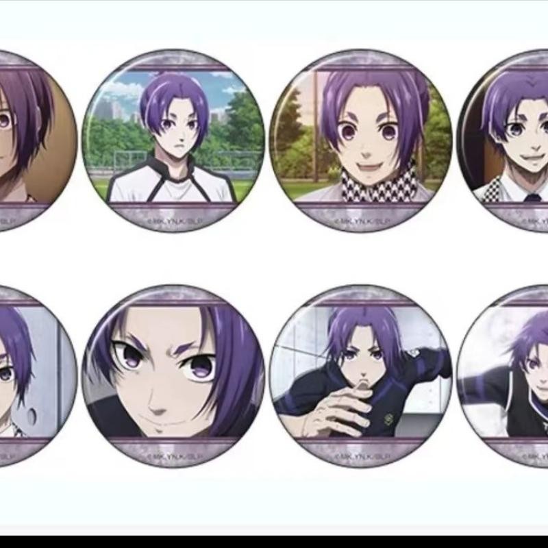 【日谷正版】蓝色监狱 御影玲王个人池徽章吧唧 第1弹 抱盒8枚【 Rigaya Genuine Edition 】 Blue Prison Royal Shadow Rei ...