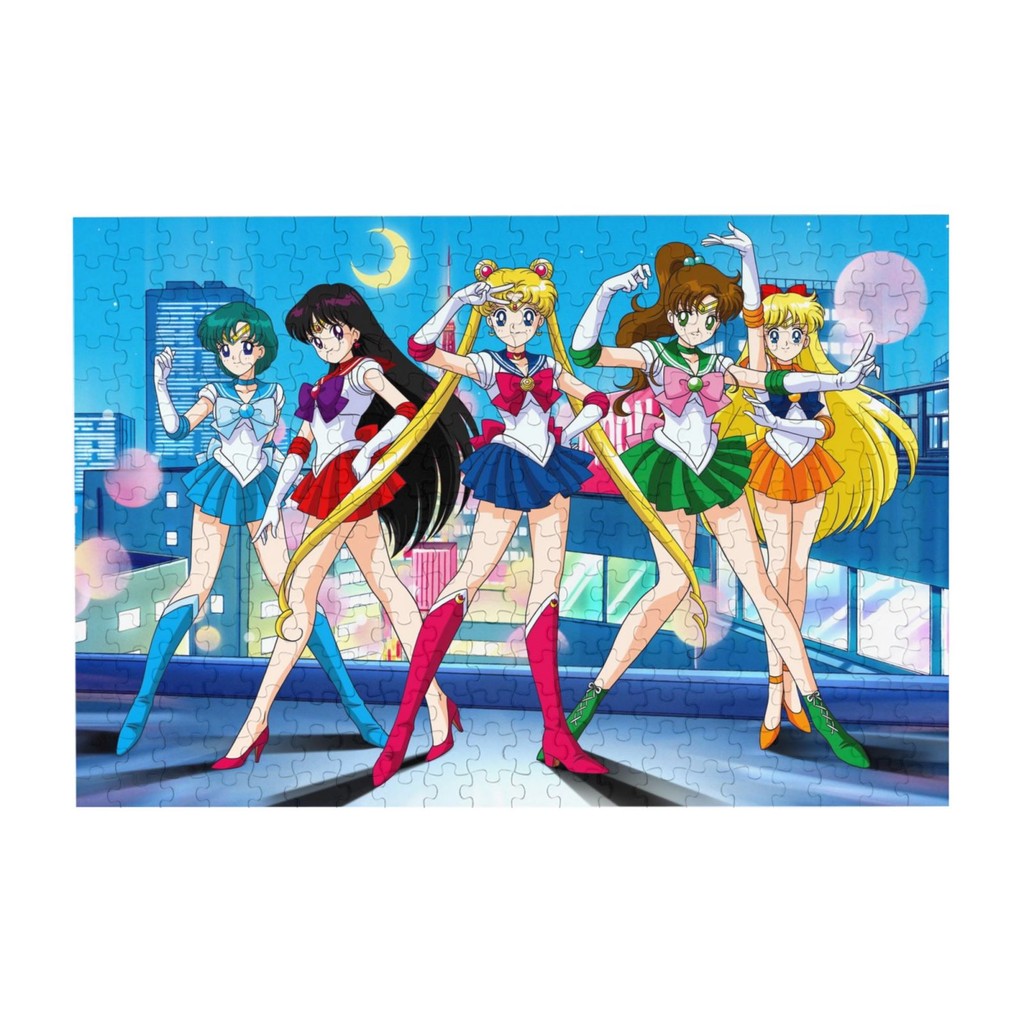 Sailor Moon Tsukino Usagi 300-piece wooden puzzle, size 15x10.2 inches ...