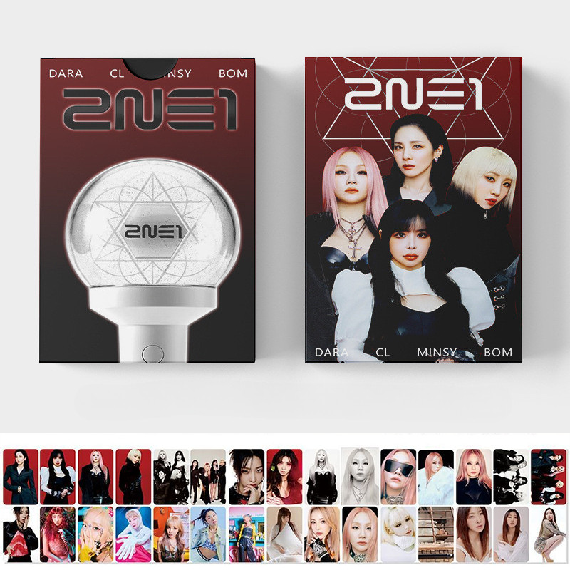 2024 Vocal Concert 2NE1 Korean Female Idol Group 30Pcs/Box Photocard 2NE1 LOMO Card CL Park Bom ...