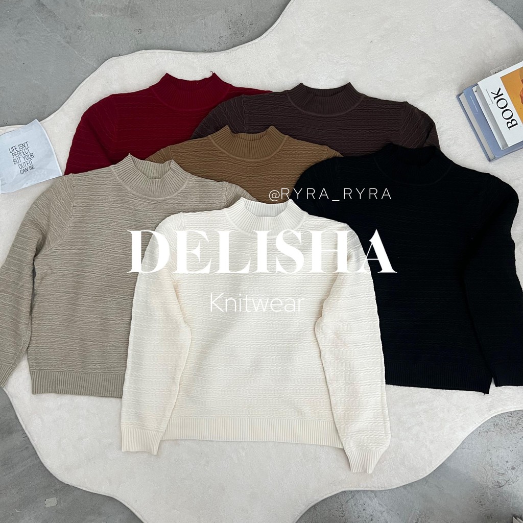 DELISHAA KNITWEAR (DESIGN TOCANG) BASIC KNIT | Shopee Malaysia