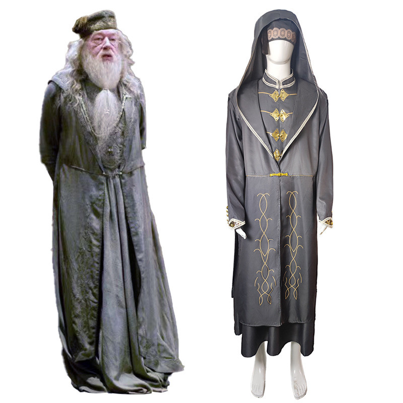 Harry Potter Costume Albus Dumbledore cosplay Costume | Shopee Malaysia