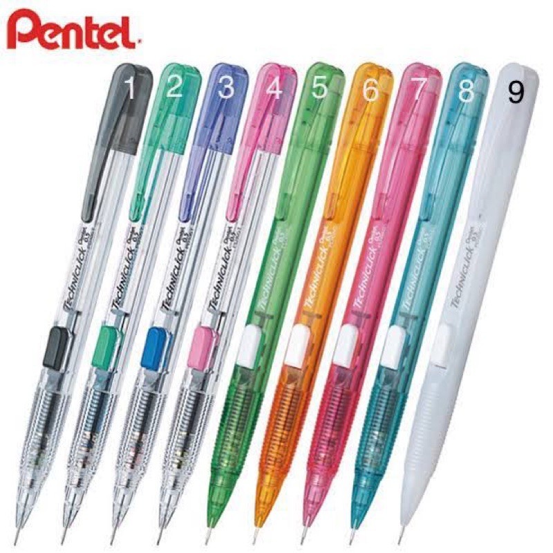 Pentel Techniclick Mechanical Pencil 0.5 mm. PD105 I Side | Shopee Malaysia