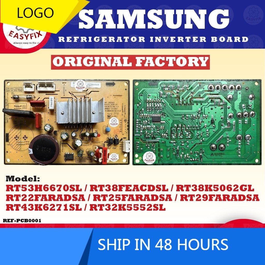 DA41-00814C / DA92-00459Y SAMSUNG REFRIGERATOR INVERTER PCB BOARD ...