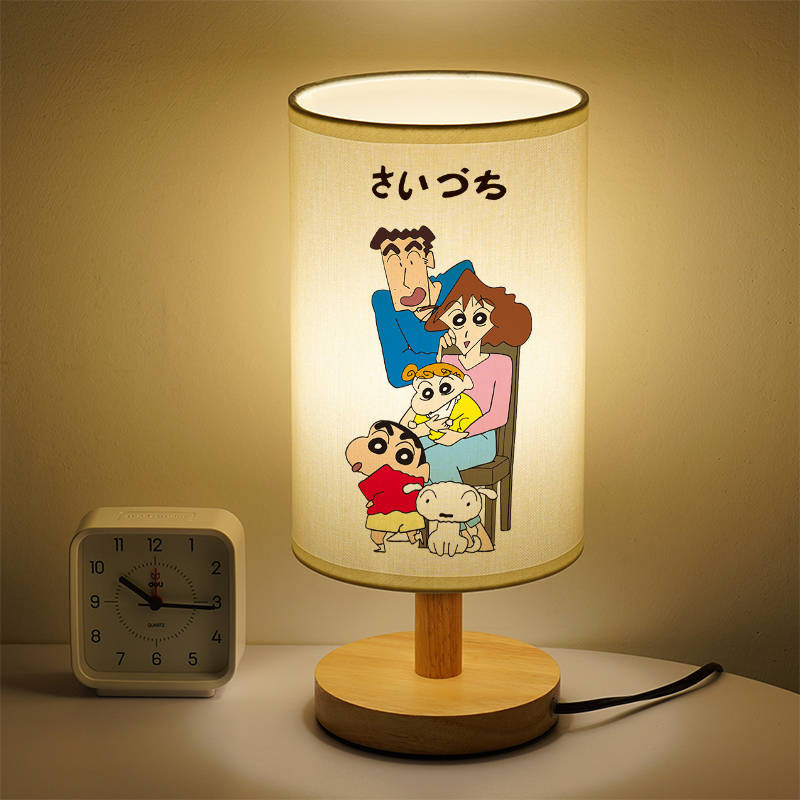 Crayon Shin-Chan Small Table Lamp Cute Cartoon led Student High-value ...