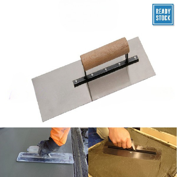 Trowel Cement Besi Plaster Simen Segi Camca Simen Segi 水泥抹平手柄 | Shopee ...