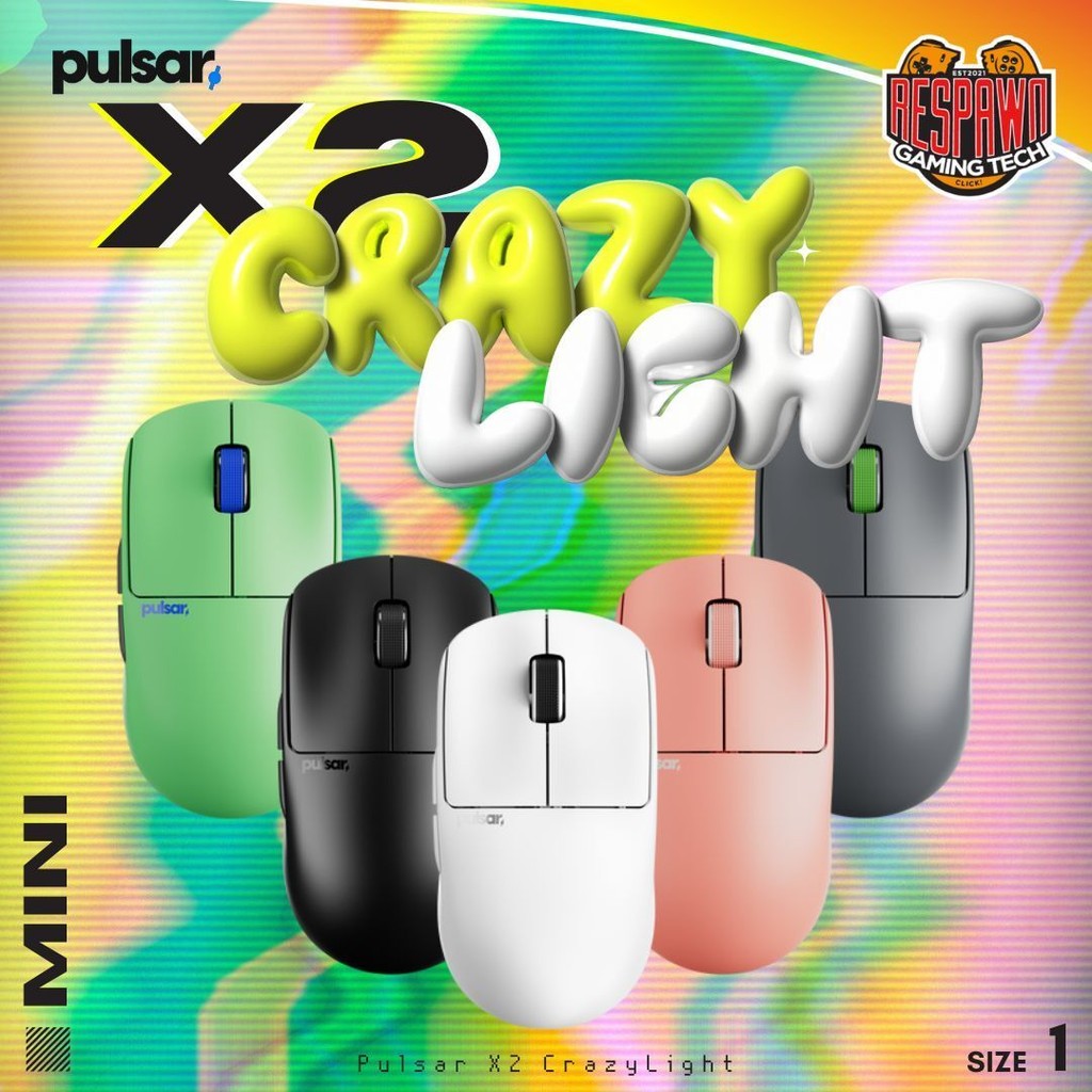 Pulsar X2 CrazyLight Mini Gaming Mouse | Shopee Malaysia