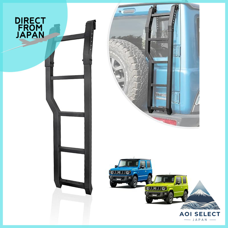 JROAD Jimny Rear Ladder, Rear Door Tail Ladder, Rear Lift Ladder, Back ...