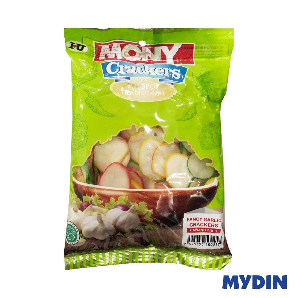 Mony Crackers Fancy Garlic (200g) | Shopee Malaysia
