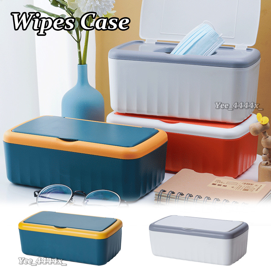 Bathroom Tissues Wipes Case Box Refillable Wipes Dispenser With Sealing ...