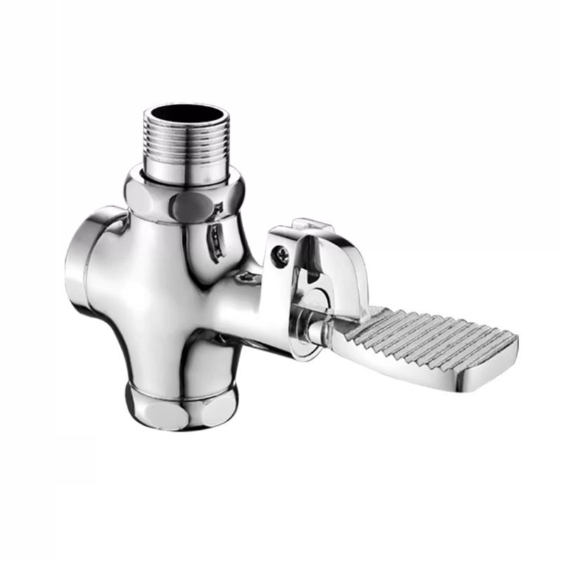 [DG6] All-copper foot step valve toilet step delay flushing valve flush ...