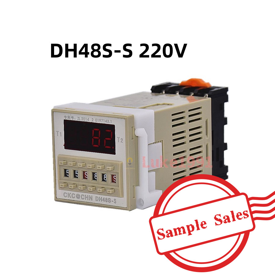 CKC @ CHN Digital Display Time Relay DH48S-S 220V AC | Shopee Malaysia