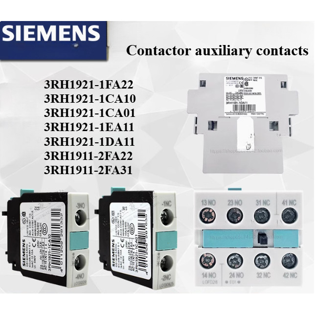 SIEMENS Auxiliary Contact 3RH1921-1FA22-1CA10-1CA01-1EA11-1DA11 | Shopee Malaysia