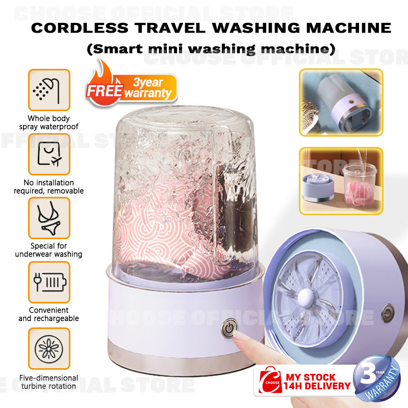 [Special offer] Portable foldable mini washing machine two-in-one built ...