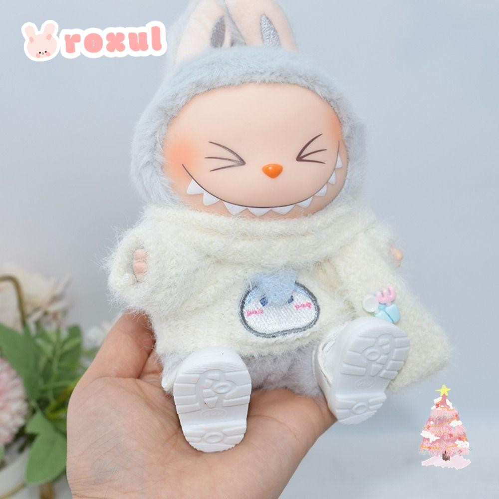 ROXUL 17cm Labubu Top Scarf Set, High Quality Replacement Outfit Labubu ...