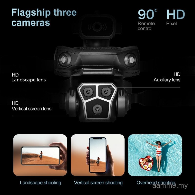 Aliexpress M1S Drone Aerial Photography Dual Camera Brushless Aircraft ...