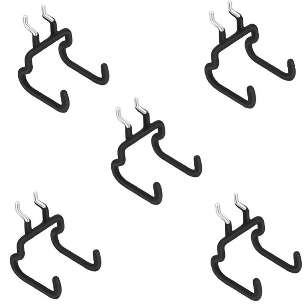 Heavy Duty Hooks Double Rod Design Fixable In Usage Good Load-bearing ...