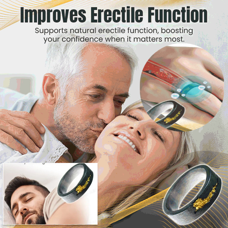 Authentic 【Health Ring】Relief Design Prostate Treatment Ring/Magnetic ...