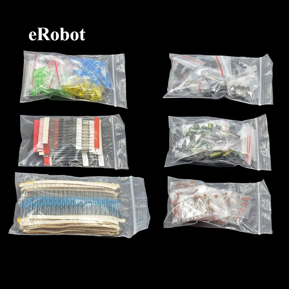 Electronic components Kits Metal film Resistor assortment kit diodes ...