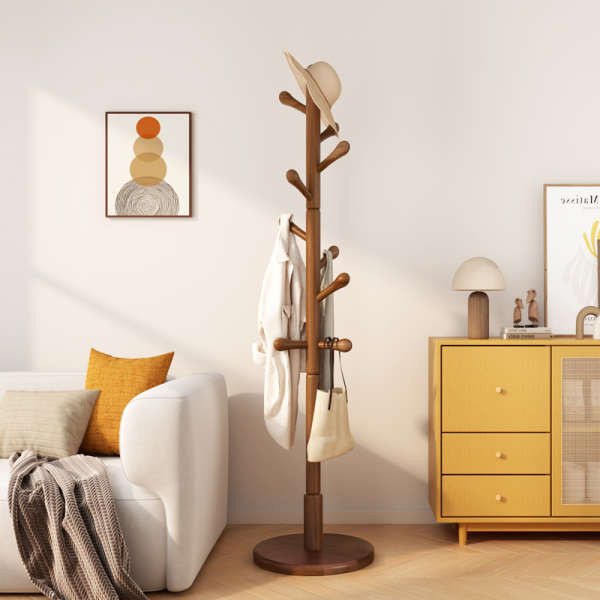 clothes rack hanger baju clothes hanging rack Penyangkut kayu pepejal ...