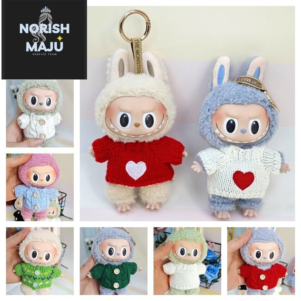 MiniUtensilAndTools Labubu Sweater, Knitted Multiple Styles Labubu ...